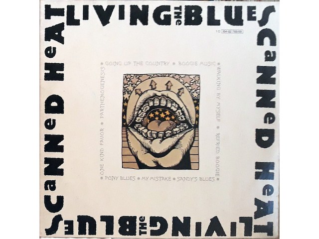 2LP: CANNED HEAT - LIVING THE BLUES (GERMANY PRESS)