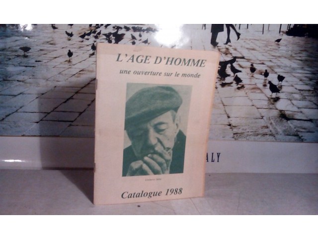 L`age D`homme  une ouverture sur le monde cataloque `88