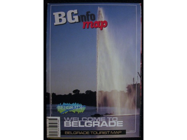 Turistička karta Beograda