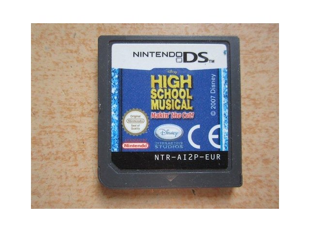 Nintendo DS / DS Lite kertridž -`High School Musical`