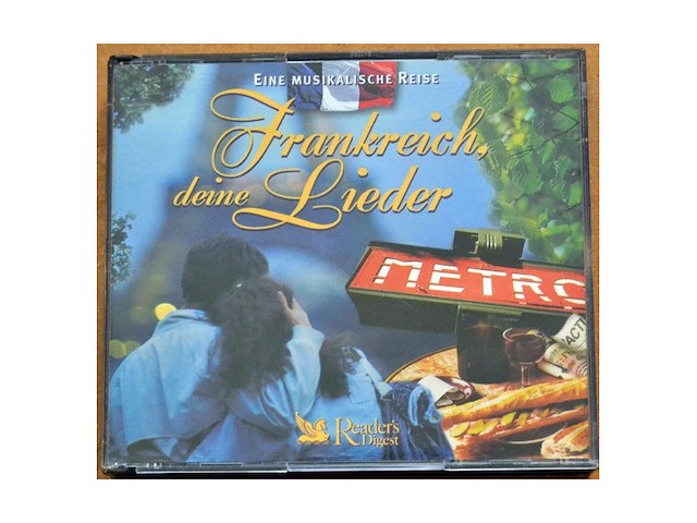 Frankreich, Deine Lieder (4 x CD)