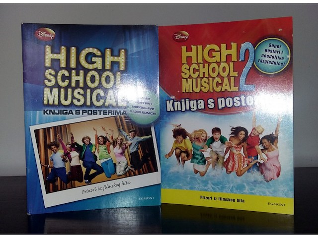 High school musical I-II; Knjiga sa posterima
