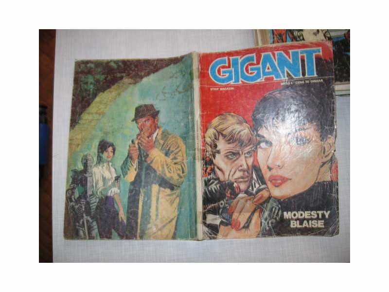 GIGANT BR 4 - MODESTY BLAISE - MODESTI BLEJZ