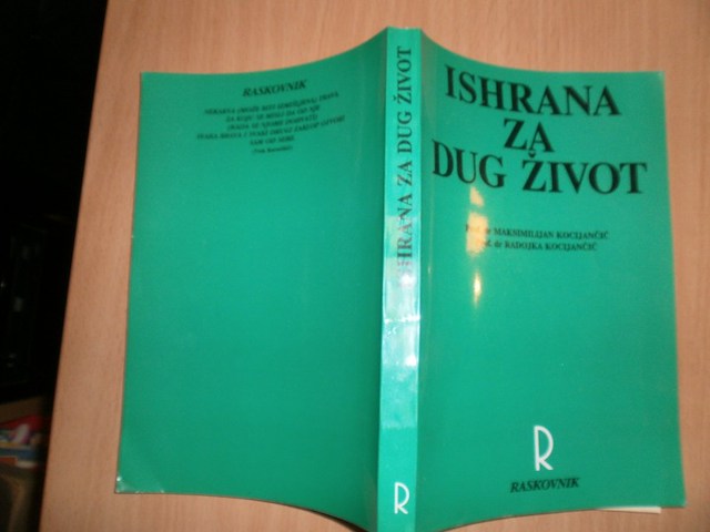 Ishrana za dug zivot prof drM. Kocijancic R. Kocijancic