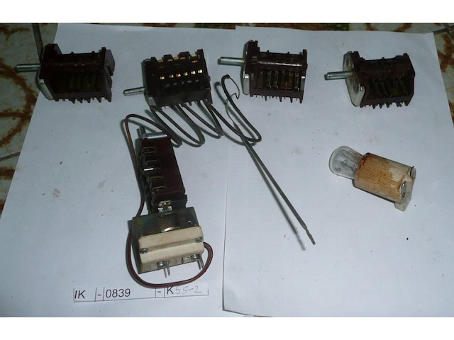 Prekidači za električni štednjak šporet plus sijalic