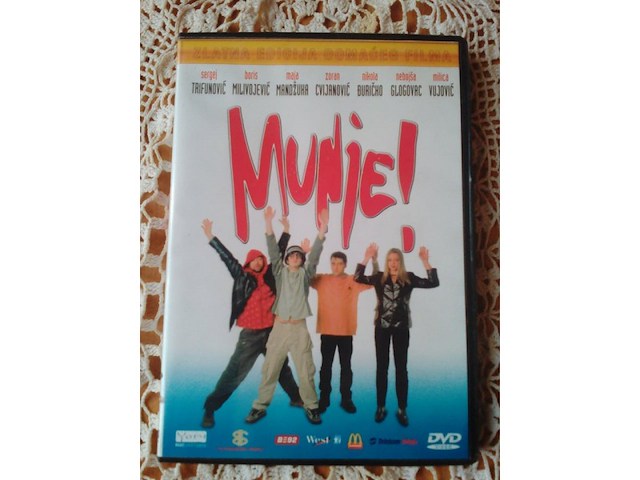 DVD DOMACI FILM -  MUNJE