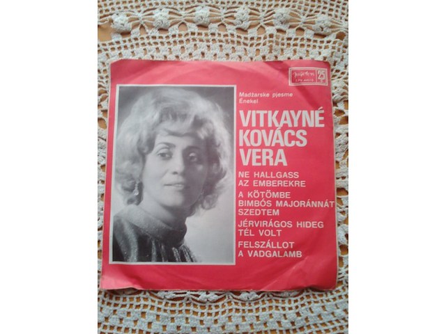 MADJARSKE PESME 1972 - VITKAYNE KOVACS VERA