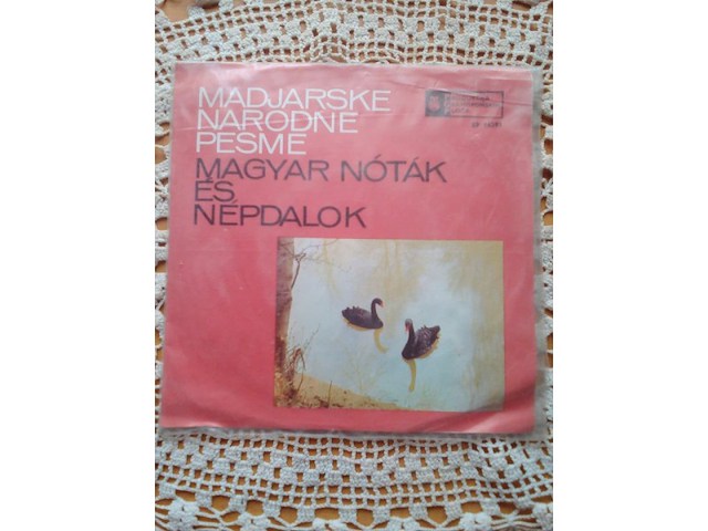 MADJARSKE NARODNE PESME - MAGVAR NOTAK