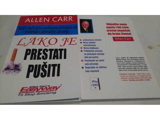 LAKO JE PRESTATI PUŠITI - Allen Carr - Alen Kar