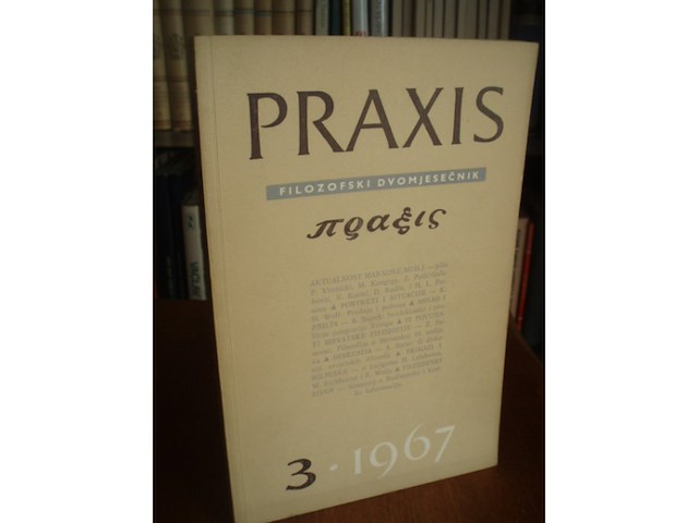 Praxis, Filozofski časopis 1967. 3