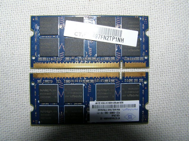 DDR2 Memorija za laptop Nanya 2x1GB