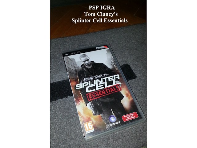PSP igra - Tom Clansy`s Splinter Cell Essentials