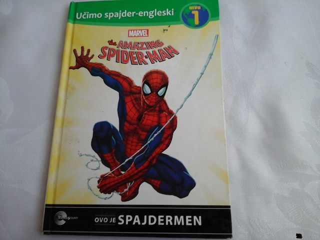 Učimo Spajder men engleski Marvel novo 1