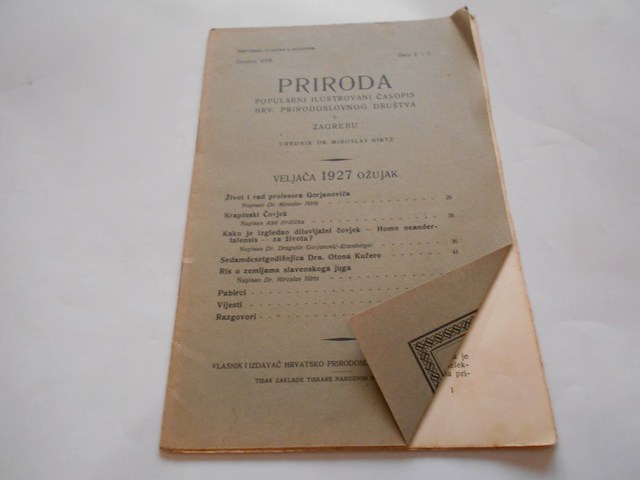 Pririoda br.2-3/1927.