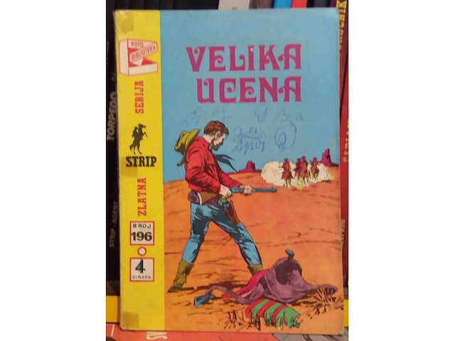 Zlatna serija 196 - Velika ucena - tex