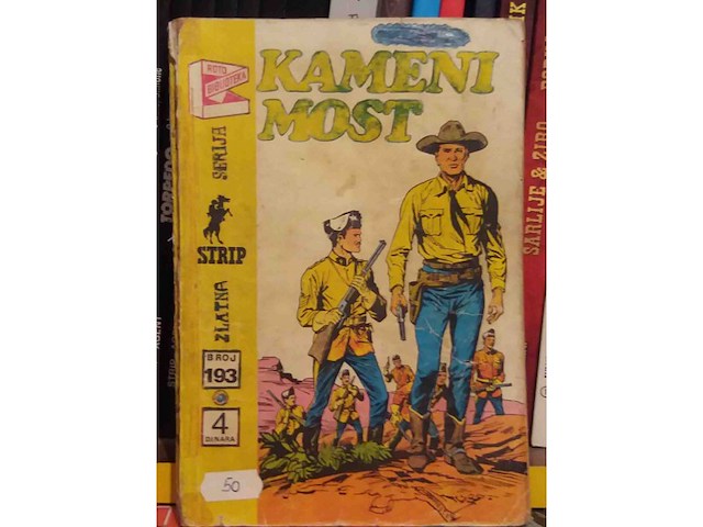 Zlatna serija 193 - Kameni most - Tex