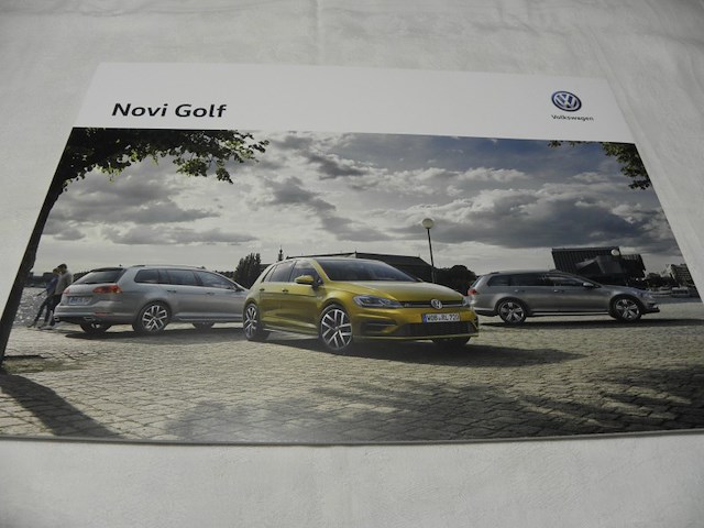 Prospekt VW Novi Golf 2017 , srp. , 27 str.
