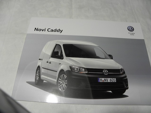 Prospekt VW Caddy ,srp.,18 str.