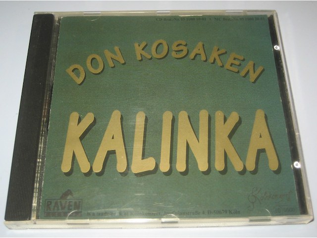 Donski Kozaci Kalinka cd + autogram i ulaznica