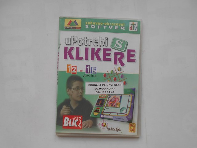 Upotrebi klikere, pc cd, 9-12 god. BIGZ