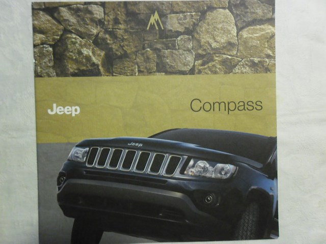 Prospekt Jeep Compass ,19 str. eng.