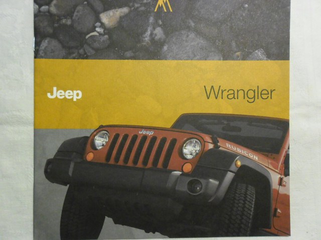 Prospekt Jeep Wrangler ,23 str. eng.