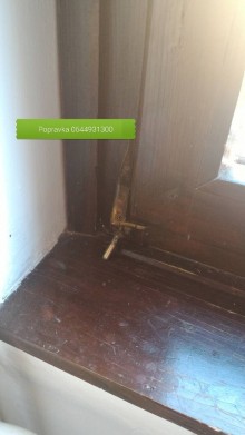 Popravka ostecenih vrata i štokova.064;4931÷300