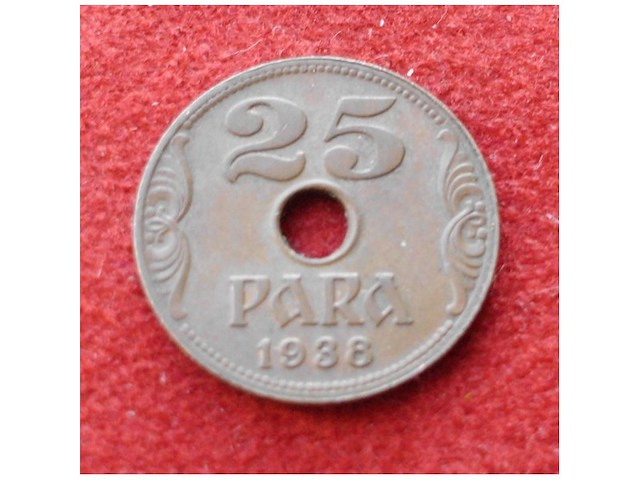 25 para 1938