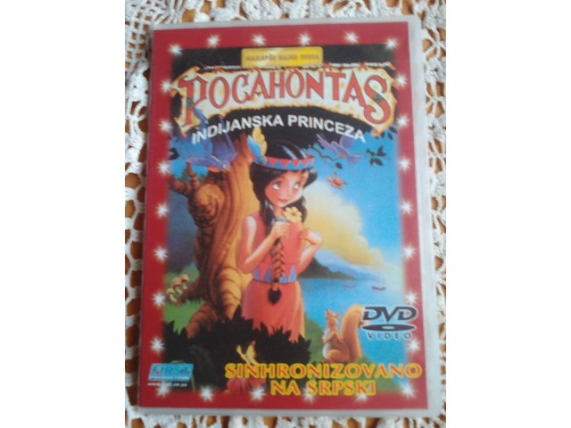 DVD CRTANI FILM - INDIJSKA PRINCEZA POCAHONTAS