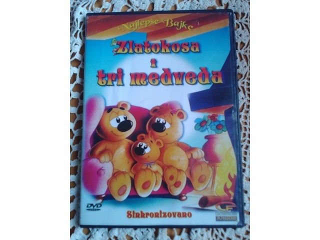 DVD CRTANI FILM - ZLATOKOSA I TRI MEDVEDA