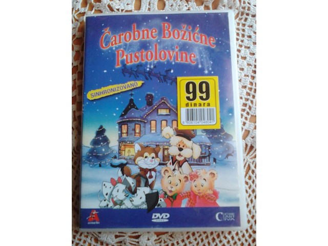 DVD CRTANI FILM - CAROBNE BOZICNE PUSTOLOVINE