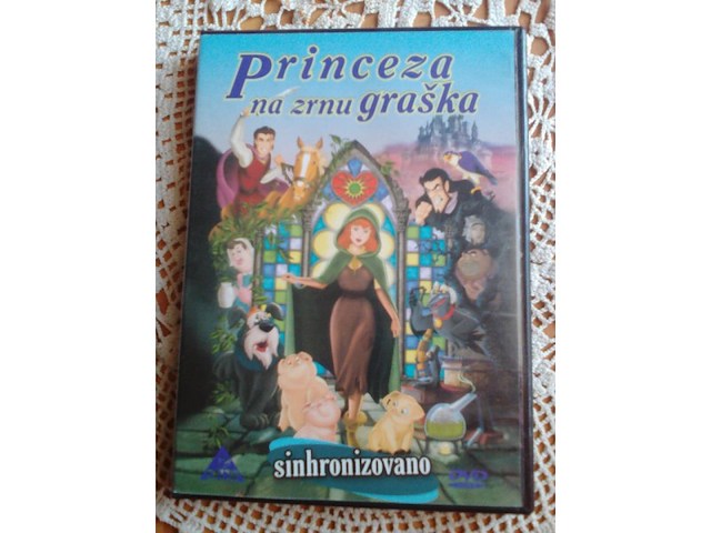 DVD CRTANI FILM - PRINCEZA NA ZRNU GRASKA