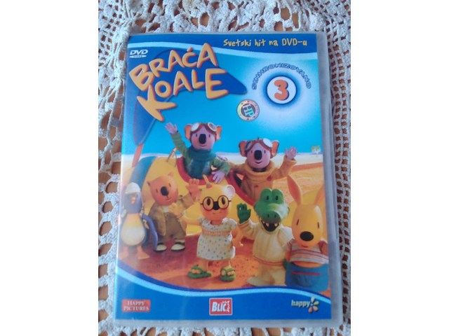 DVD CRTANI FILM - BRACA KOALE 3