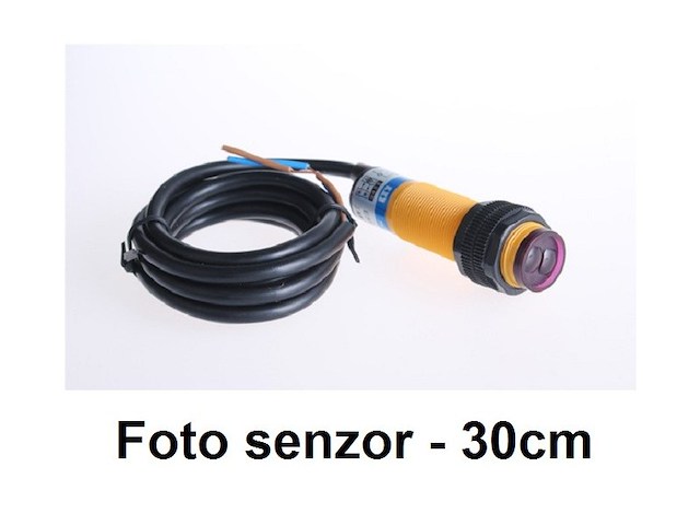 Foto senzor - 30cm - NO - difuzni - 220V - G18