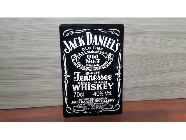 Jack Daniels/Ukrasna tabla za kafić