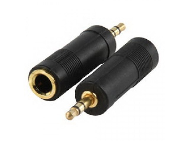 GEMBIRD adapter AC-005 ADP 3.5MM MALE-6.35MM FEMALE