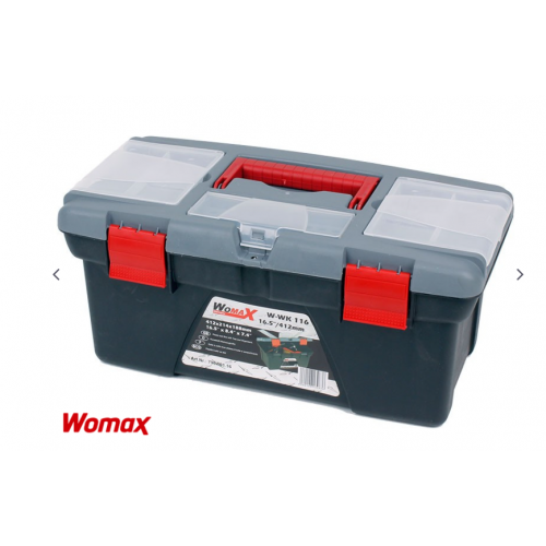 Plastični kofer za alat 536 x 292 x 271 mm Womax