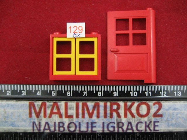 LEGO Vrata i prozor na otvaranje  /T10-129dx/