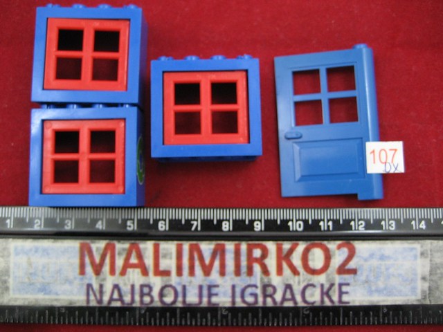 LEGO Vrata i 3 prozora /T10-107dx/