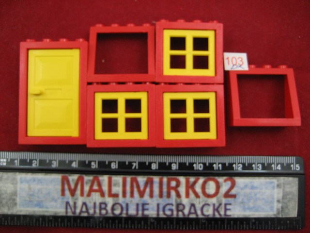 LEGO Vrata i 5 prozora /T10-103dx/
