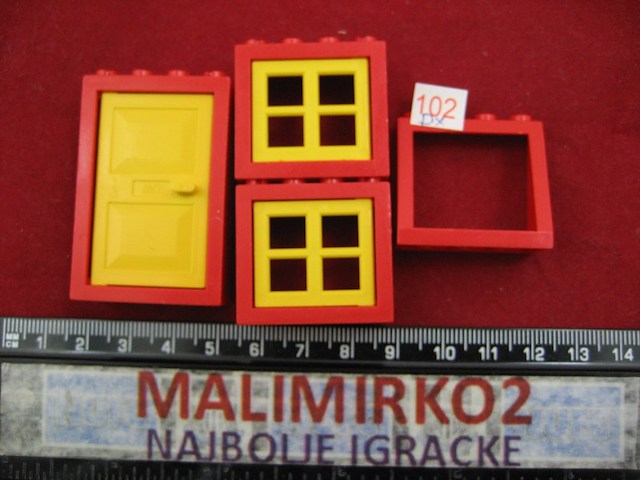 LEGO Vrata i 3 prozora /T10-102dx/