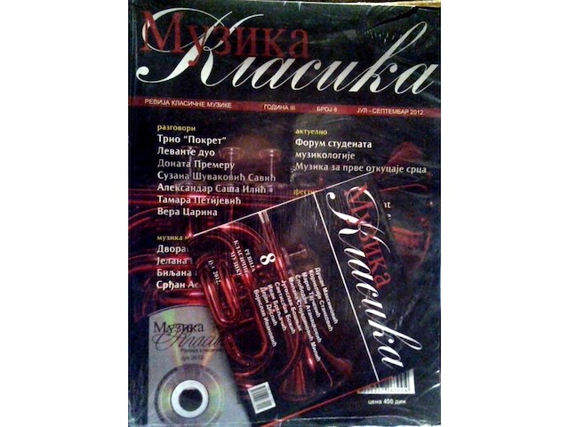 MUZIKA KLASIKA 8 - Časopis + CD