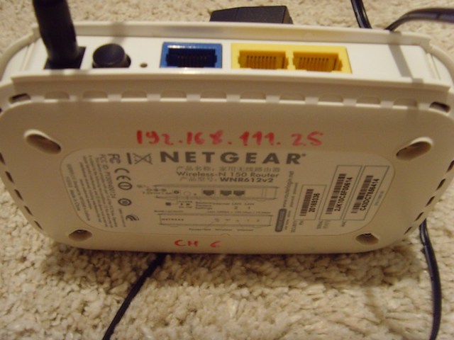 NETGEAR N 150 Router WNR612v2