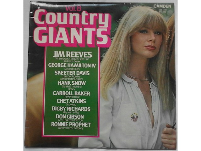 VARIOUS - COUNTRY GIANTS VOL. 8 (U.K.Press)