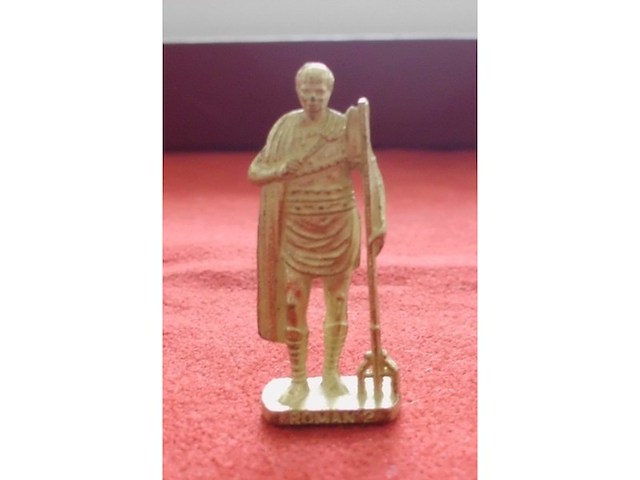Rimski ratnik,metal u pozlati -N 124