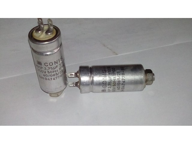 Kondezator - `Conis` MKP 3.75 MF 250V 50Hz