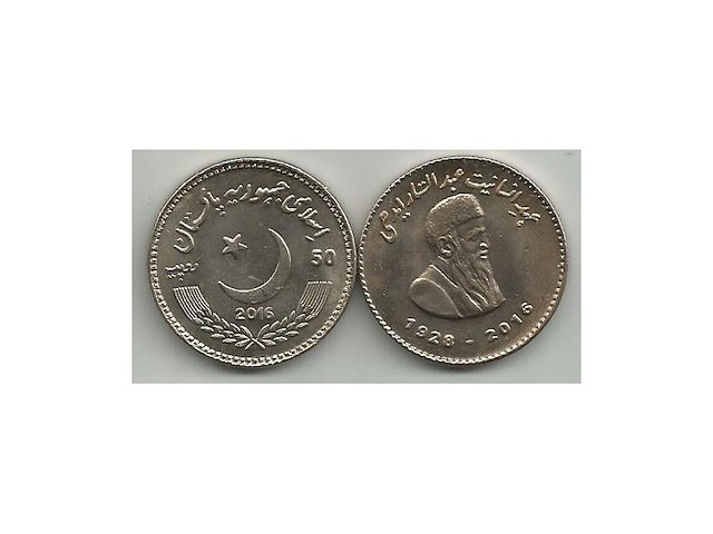Pakistan 50 rupija 2016. Abdul Sattar Edhi