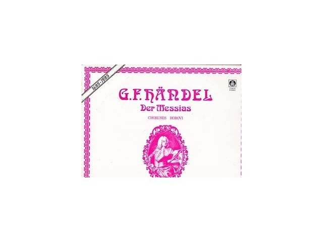 LP ploča-G.F.Handel-Der Messias-Horovi