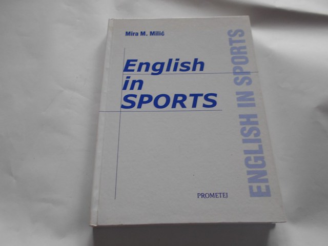 Engleski u sportu, english in sports, Mira Milić, prome