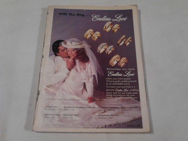 KATALOG VENČANICA ..MODERN BRIDE.1982